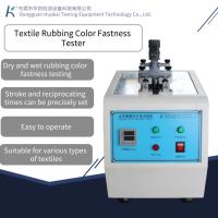 China Textile Color Fastness Tester Abrasion Wear Resistance Testing Machine for Dyed Fabric Leather ISO 105-X12 ASTM D4966 for sale