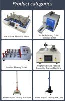 China Textile Color Fastness Tester Abrasion Wear Resistance Testing Machine for Dyed Fabric Leather ISO 105-X12 ASTM D4966 for sale