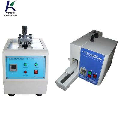 China Leather Rubbing Color Fastness Testing Machine Textile Dry & Wet Crocking Fastness Tester Leather Abrasion Resistance Tester for sale