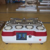 China PLC Touch Screen Martindale Abrasion Resistance Testing Machine for Footwear Leather and Fabric Pilling Test Manufacturer for sale