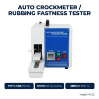 China Motorized Electronic Crockmeter ISO 105 AATCC 8 Textile Dry and Wet Rubbing Color Fastness Tester Machine Manufacturer for sale