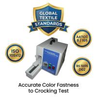 China Industrial Textile Fabric Dry Wet Rubbing Fastness Tester Dyeing Colour Fastness to Rubbing Testing Machine Factory for sale