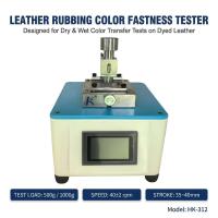China IULTCS Veslic Leather Rubbing Fastness Tester ISO 11640 SATRA PM173 Colour Fastness Testing Machine Factory for sale