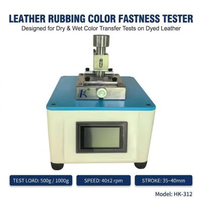 China IULTCS Veslic Leather Rubbing Fastness Tester ISO 11640 SATRA PM173 Colour Fastness Testing Machine Factory for sale