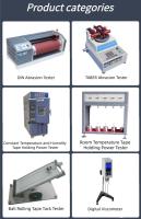 China Tape Holding Power Tester Tape Tack Tester 5 Station Label PSA Tape Adhesion Tester for sale