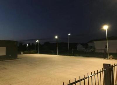 China Hot Dip Galvanized Lighting Poles, Tapered Octagonal Lighting Poles, Powder Coated Lighting Poles, Lighting Columns for sale