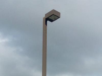 China 10FT Square Poles, 15FT Square Metal Poles, LED Lighting Poles, Outdoor Lighting Poles, Bronze Color Poles for sale