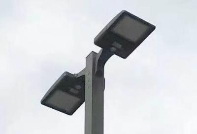 China 20FT Square Poles, 35FT Square Metal Poles, LED Lighting Poles, Double Arm Square Poles, Dual Arm Poles for sale