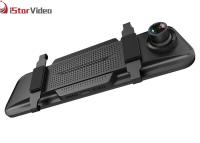 China Panoramic Rear View Mirror Dash Cams HD 2.0A 360 Degree Car Camera Recorder for sale