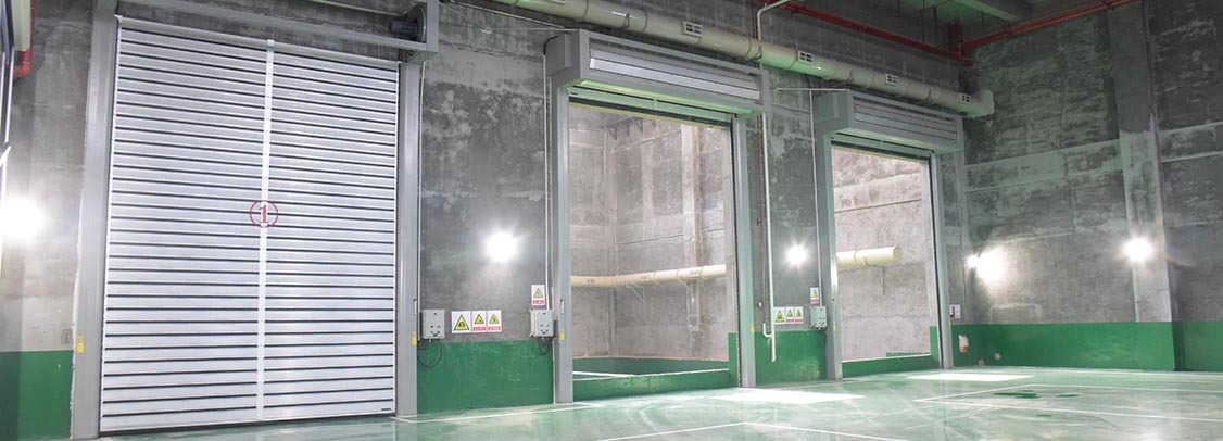 Storage area for Hazardous waste SMP system