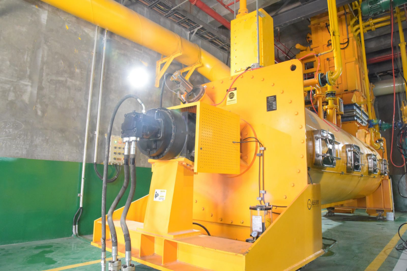 Mixer for Hazardous waste SMP system
