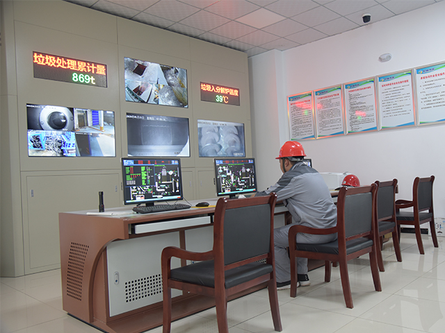 Domestic waste treatment system