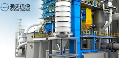 China ISO Practical Chlorine Bypass System - 0.3 Second Cooling Dechlorination for Cement Kiln with Dual Separation Process for sale