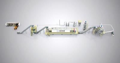 China 380V Industrial Lithium Battery Recycling Machine with 70dB Noise Level and Large Capacity Processing System for sale
