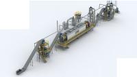 China Waste Tire Recycling System - 500 Tires/Hour Capacity, Automatic Processing with ISO & CE Certification for sale