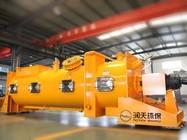 China Single Shaft Waste Mixer Machine 5m3/H-15m3/H with Temperature Sensor and 40Cr Agitator Shaft for sale