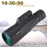 China Bird Watching Waterproof Phone Camera Monocular 10X-30X With Tripod for sale