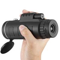 China OEM ODM Smartphone Monocular Telescope For Hunting With Compass for sale