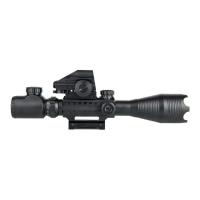 China 4x-16x50mm Hunting Rifle Scopes Matte Black Illuminated Tactical Scopes COMB01 for sale