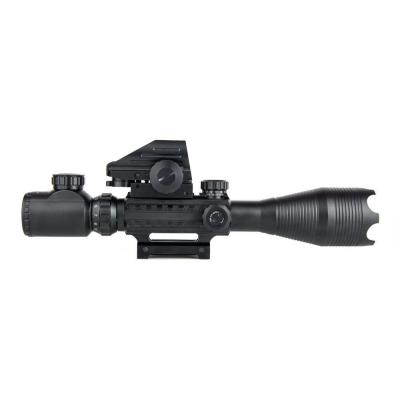China 4x-16x50mm Hunting Rifle Scopes Matte Black Illuminated Tactical Scopes COMB01 for sale