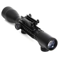 China 4x-16x50mm Hunting Rifle Scopes Matte Black Illuminated Tactical Scopes COMB01 for sale