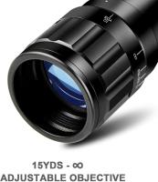 China 6-24X50 Hunting Rifle Scope Illuminated Tactical Scopes OEM ODM for sale