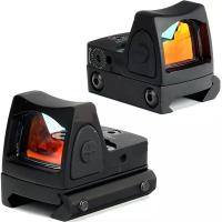 China Mini RMR Red Dot Sight Collimator Rifle Reflex Sight Scope Fit 20mm Weaver Rail for sale