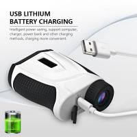 China 600m Rechargeable Laser Hunting Range Finder Magnetic Velocity Ranging for sale