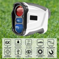 China 600m Rechargeable Laser Hunting Range Finder Magnetic Velocity Ranging for sale