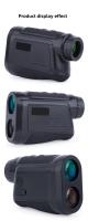 China Handheld Bracket 7x Laser Golf Rangefinder 1000m Height for sale