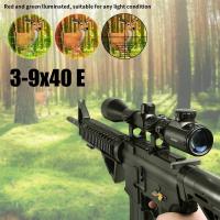 China Green Illuminated Air Rifle Sniper Scopes Sight 3-9x40EG Optic Hunting Riflescope for sale