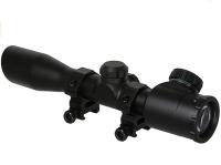 China Black Aluminum Night Vision Crossbow Scope Sight 4x32 1 Pounds Visual Acuity for sale