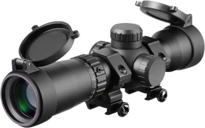 China 1.5-5x32 Adjustment Night Vision Crossbow Scope Red Green Reticle Illuminated Crossbow Optics for sale