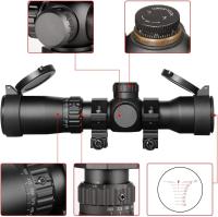 China 1.5-5x32 Adjustment Night Vision Crossbow Scope Red Green Reticle Illuminated Crossbow Optics for sale
