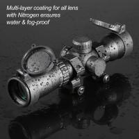China 1.5-5x32 Adjustment Night Vision Crossbow Scope Red Green Reticle Illuminated Crossbow Optics for sale