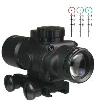 China Military Night Vision Compact Horseshoe Reticle Scope 3.5X30 Tri Illuminated for sale
