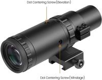 China 1.5X-5X Red Dot Crossbow Night Vision Spotting Scope Flip To Side Mount Focus Adjustment for sale