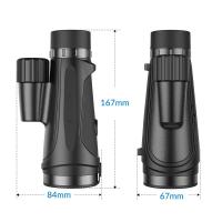 China 12X50 ED Telescope Phase Correction Coated BAK4 Prism Binoculars For Hiking Traveling for sale