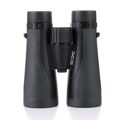 China 10x50 ED Glass Binoculars 12X50 High Power BAK4 Telescope For Hunting for sale