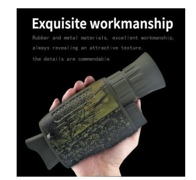 China Handheld Infrared Night Vision Monoculars 5X 200M Full Dark Viewing for sale