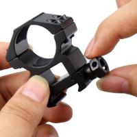 China 1 Inch Scope Rings Set Of 4, 2 Pieces High Profile Scope Mounts 2 Pieces Medium Profile Scope Rings for sale