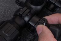 China 6061-T6 Aluminum Alloy Scope Rings And Mounts For Weaver Rails for sale
