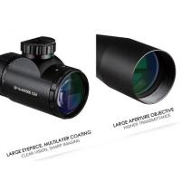 China 10-40x50E Hunting Riflescope Ir With Side Wheel Parallax Optical Viewfinder for sale
