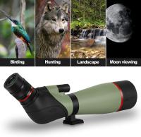 China BAK4 Prism Sniper Spotting Scope 20-60X80 HD For Birding Spotting Wildlife for sale