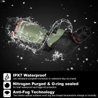 China BAK4 Prism Sniper Spotting Scope 20-60X80 HD For Birding Spotting Wildlife for sale
