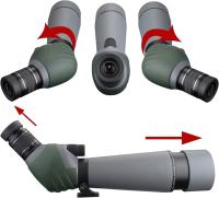 China ED Glass Sniper Spotting Scope 20-60x80 Target Shooting Hunting Bird Watching for sale