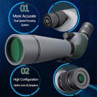China ED Glass Sniper Spotting Scope 20-60x80 Target Shooting Hunting Bird Watching for sale