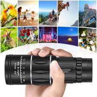 China Bifocal 16x52 Compact Cell Phone Monocular Telescope Waterproof 66/8000m For Children for sale