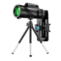 China 3500m 2000m 80x100 Starscope Monocular For Cell Phone Iphone Hunting for sale