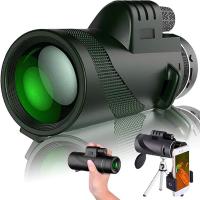 China 3500m 2000m 80x100 Starscope Monocular For Cell Phone Iphone Hunting for sale